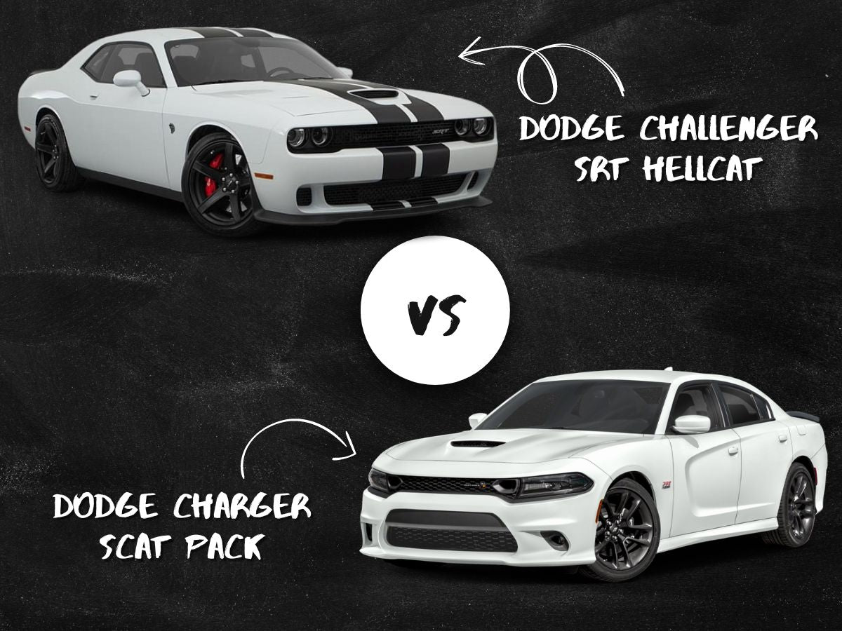 Dodge Charger Scat Pack vs Dodge Challenger SRT Hellcat: Which High-Pe – Alexcar